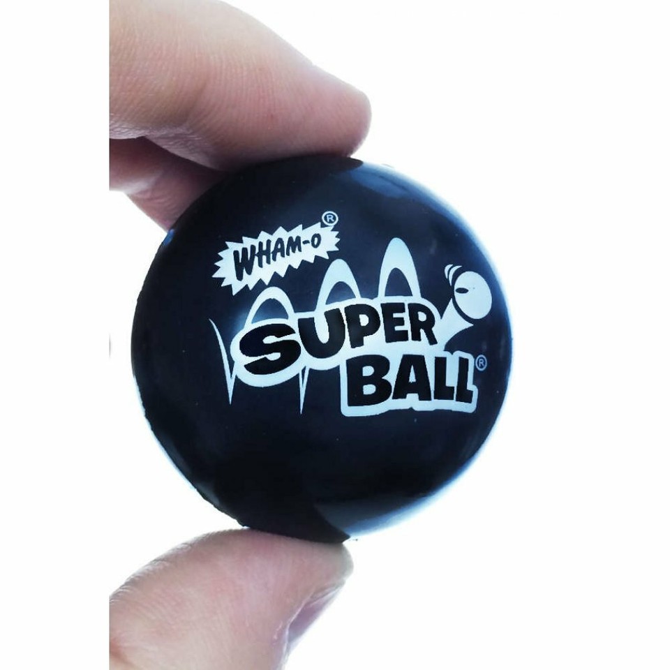 WHAM-O Original SuperBall Whamo SUPER BALL Zectron Rubber New Large 1.5 ...