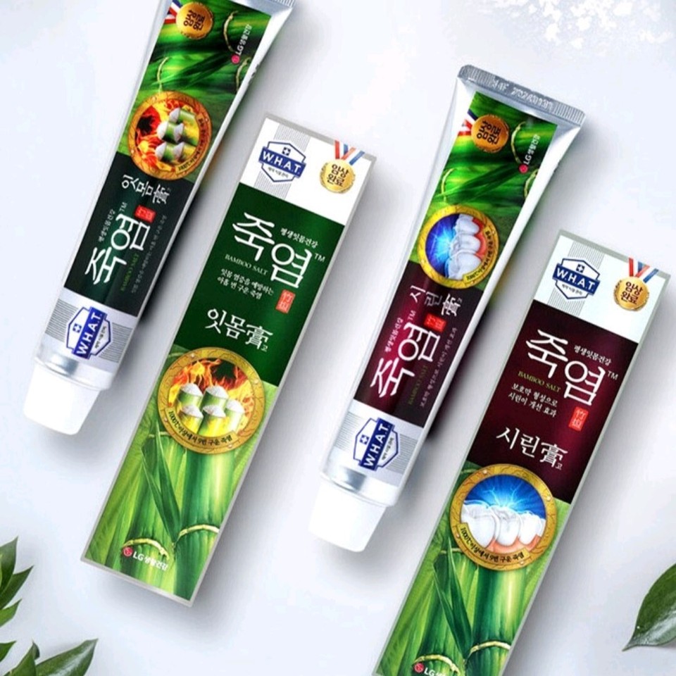 6PCS LG Healthcare Siringo Bamboo Salt Toothpaste Sensitive Gum 120gx6 ...