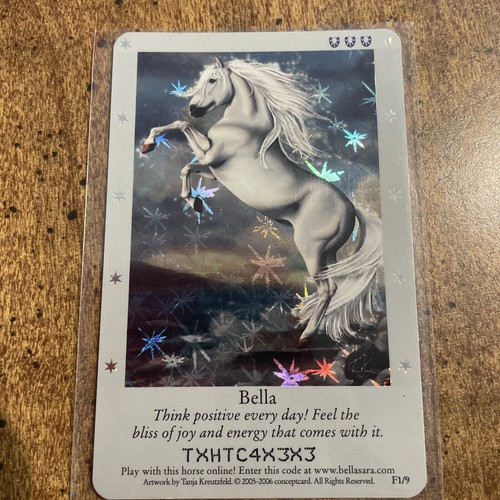 Bella Sara Card BELLA F1/9 Rare FOIL | eBay