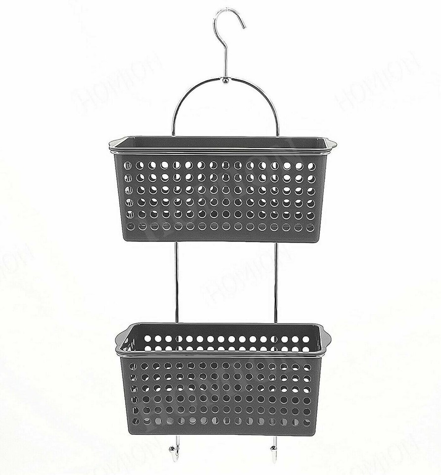Hanging Over Door Screen Shower Caddy Bathroom Storage Rack Tidy Modern ...