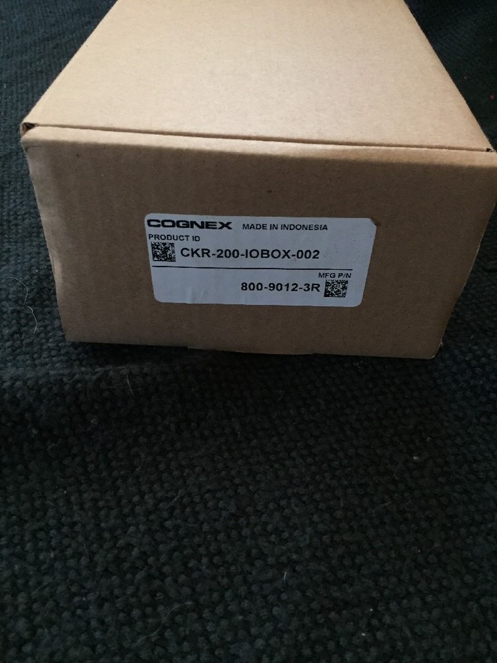 COGNEX CHECKER IO BOX CKR-200-IOBOX-002 CKR200IOBOX002 NEW | eBay