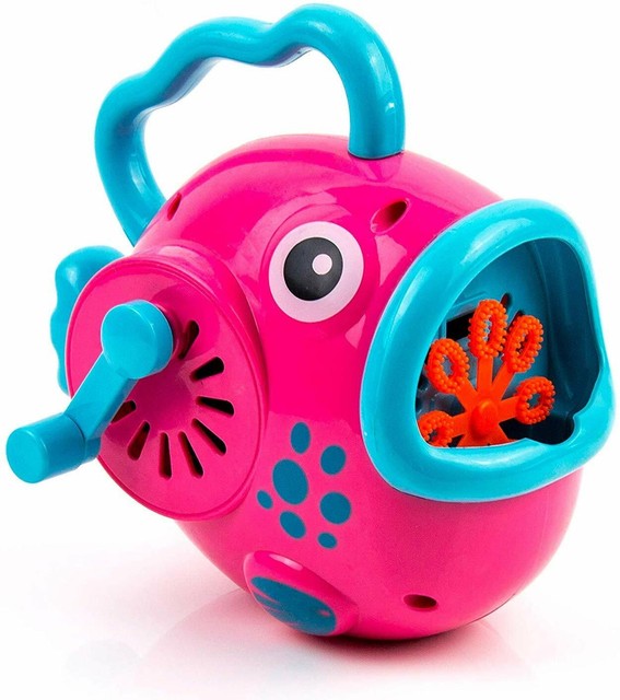 Toysery Fish Bubble Machine 1000s of Bubbles in Minutes Best for ...