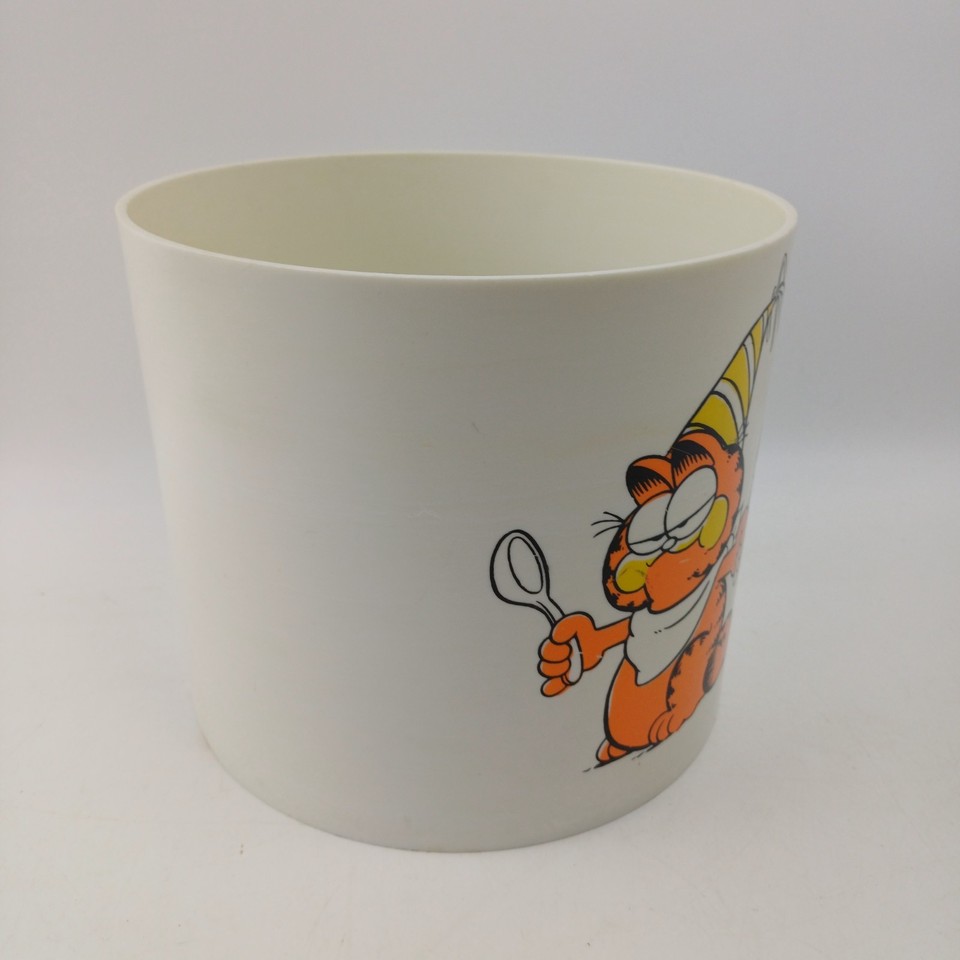 Vintage Garfield Melamine Ice Bucket 80's ? Retro Garfield Merchandise ...