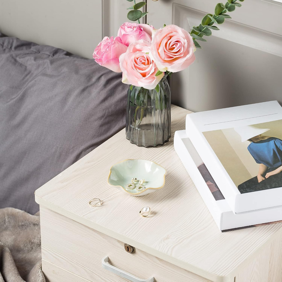 Jewelry Dish Tray, Ring Dish, Ceramic Trinket Tray, Key Bowl ...