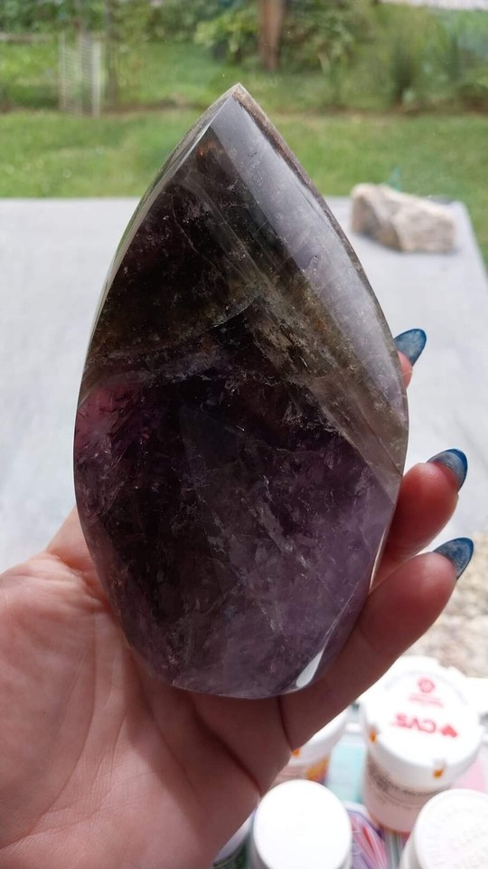 Amethyst Quartz Crystal Super 7 Melody Stone Super Seven Quartz ...