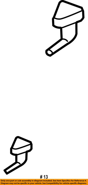 Hyundai OEM 2009 Tucson Windshield Wiper Washer Nozzle Spray Jet ...