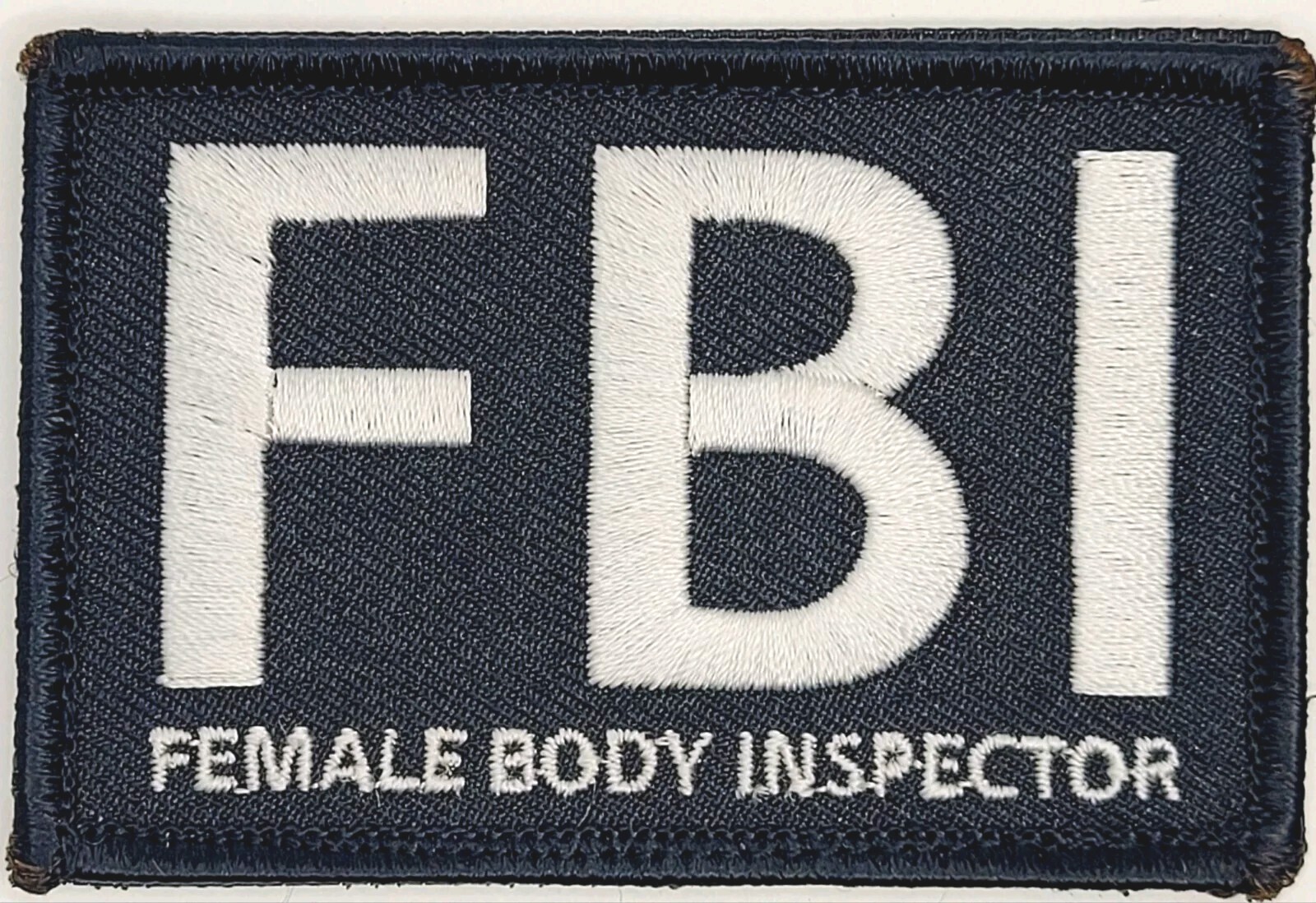 FBI Female Body Inspector Patch Embroidered Tactical 3"x 2" SWAT | eBay