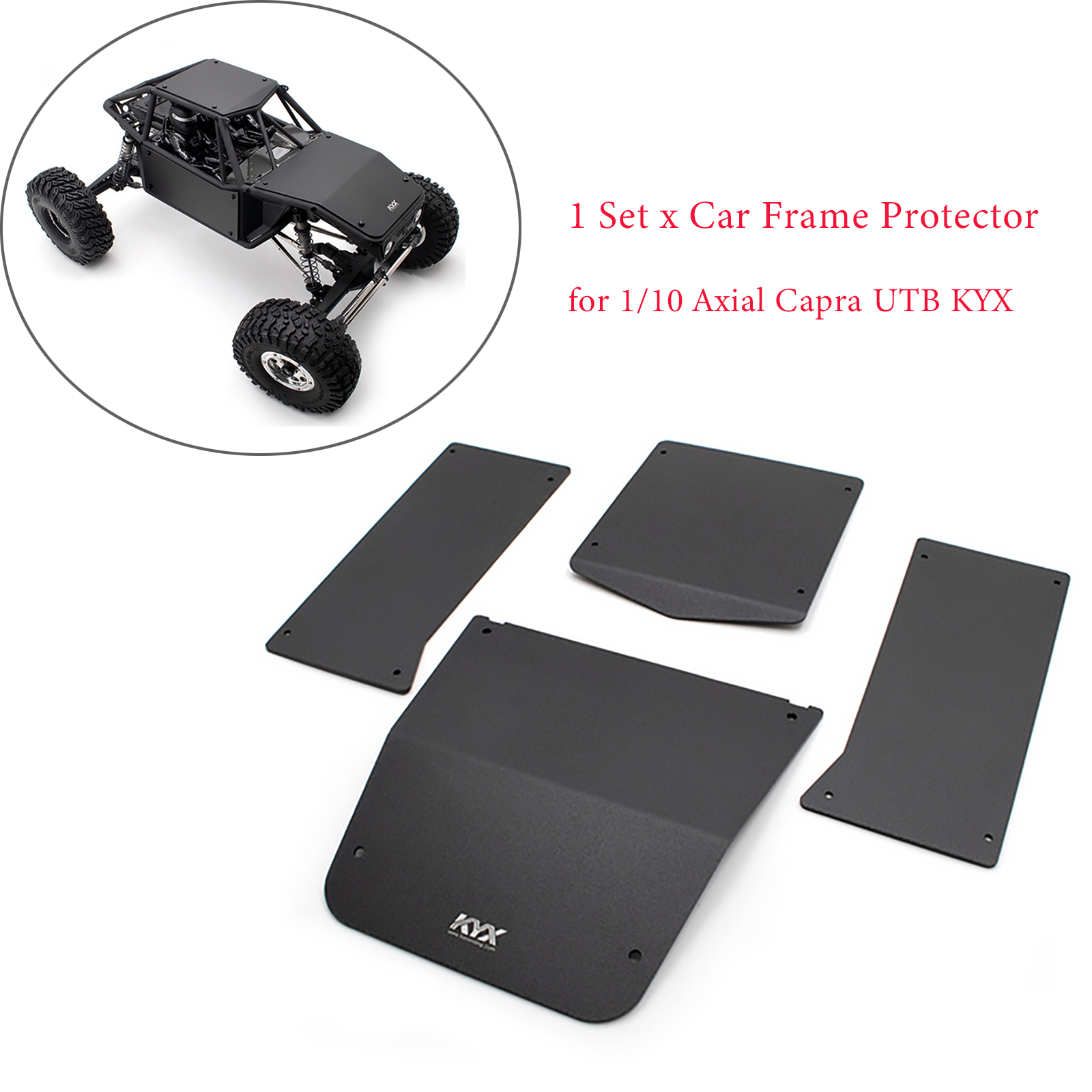 For 1/10 RC Car Axial Capra UTB KYX Aluminum Alloy RC Car Frame ...