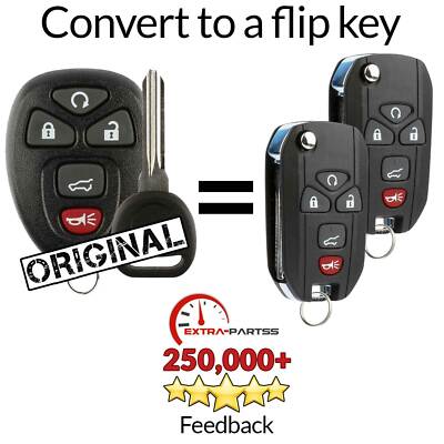 2 For 2008 2009 2010 2011 2012 Buick Enclave Remote Keyless Entry Flip ...