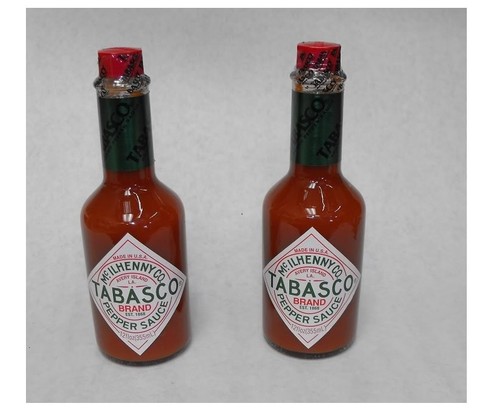 (2X) 12oz. McIlhenny Co. TABASCO SAUCE Classic Spicy Hot Louisiana ...
