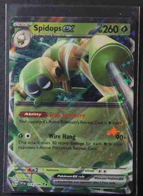 Spidops ex 019/198 - Pokemon TCG - Scarlet & Violet Base | eBay
