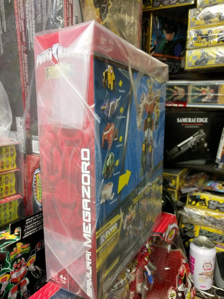 POWER RANGERS MEGA COLLECTION SAMURAI MEGAZORD EXCLUSIVE ZORD BUILDER ...