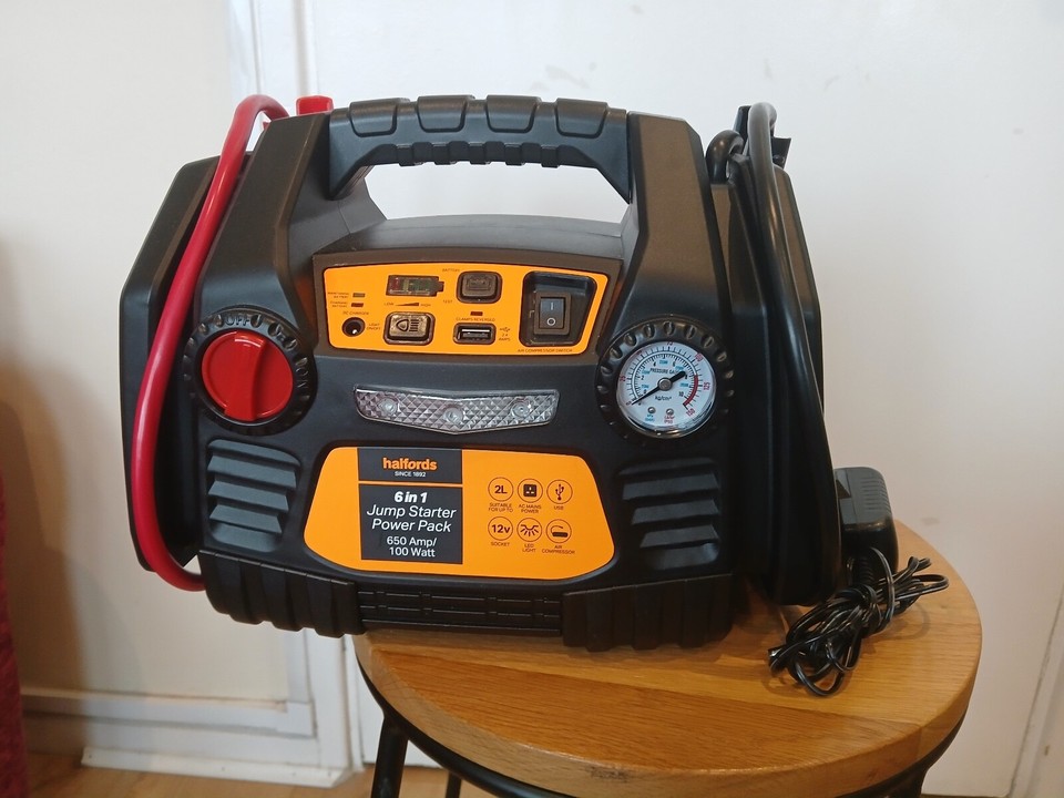 Halfords 6 in 1 Jump Starter Power bank | eBay UK