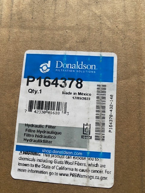 DONALDSON P164378 - cross reference oil filters | oilfilter ...