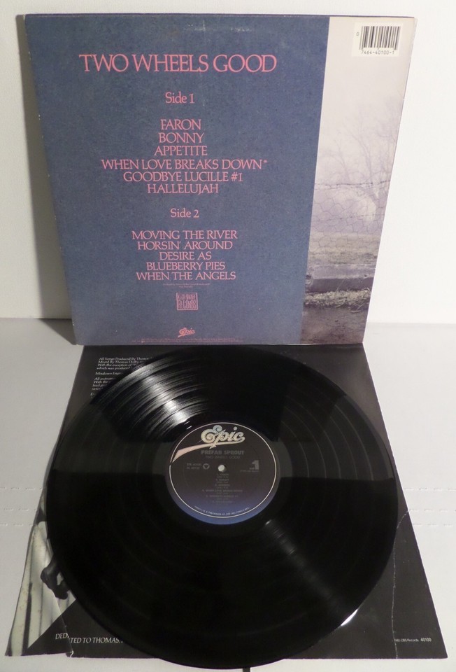 Prefab Sprout - Two Wheels Good NM vinyl cover VG+ Thomas Dolby LP ...
