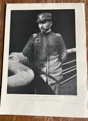 General Frederick Funston Antique Magazine Print Spanish American War ...