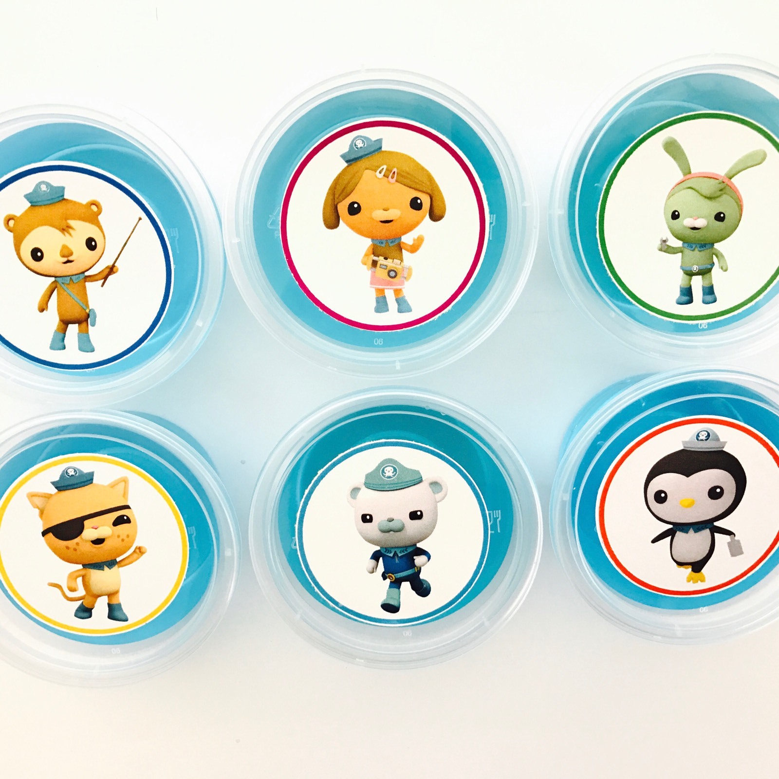 6x The Octonauts Jelly Cup (Empty). Party Supplies Fruit Lolly Loot Bag ...