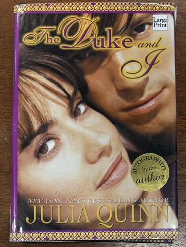 The Duke and I by Julia Quinn - Large Print 2003 Hardcover | eBay