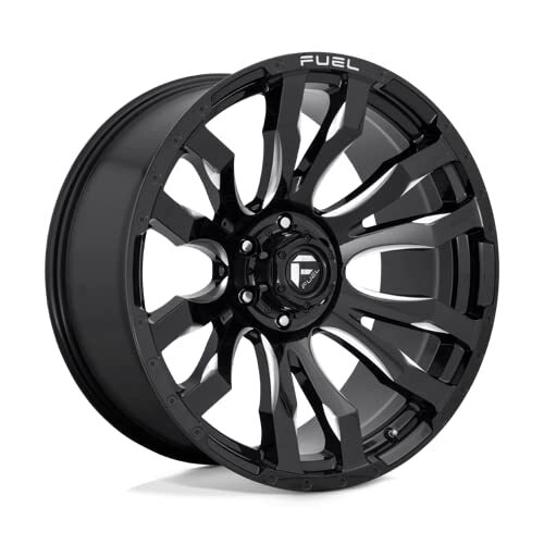 22x10 Fuel D693 Blitz Platinum Gunmetal Brushed W/tint Wheels 5x5 Set ...