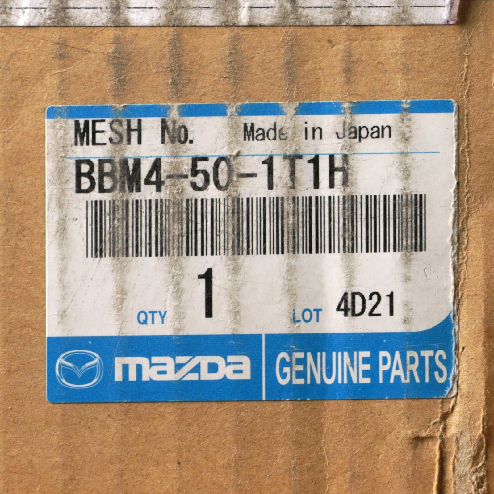 OEM NEW Mazda 2010-2011 Mazda3 Lower Front Bumper Grille Mesh BBM4-50 ...