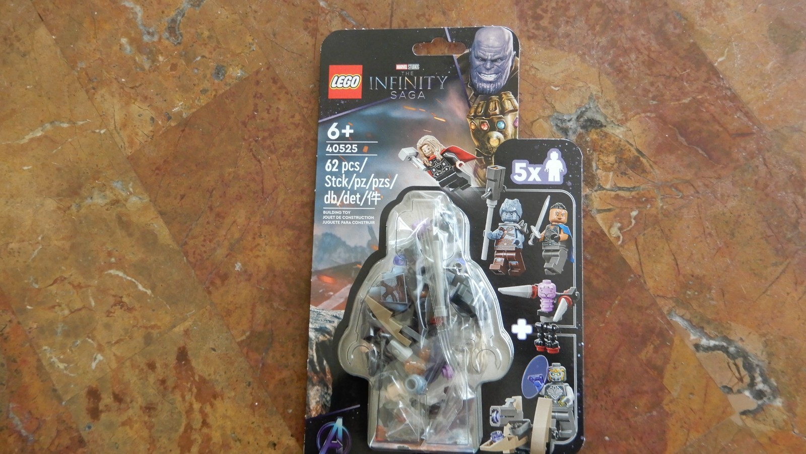 LEGO 40525 Marvel Studios The Infinity Saga Endgame Battle Thor 5 ...