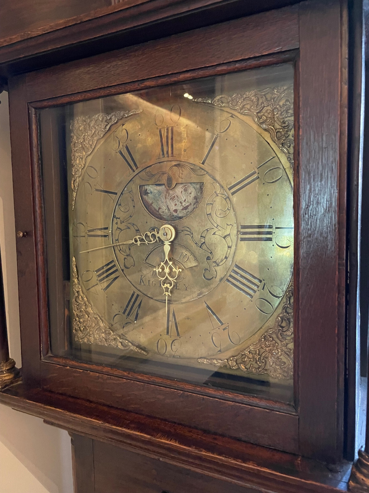 ANTIQUE 1700s ENGLISH TALL CASE GRANDFATHER CLOCK WILLIAM LISTER ...