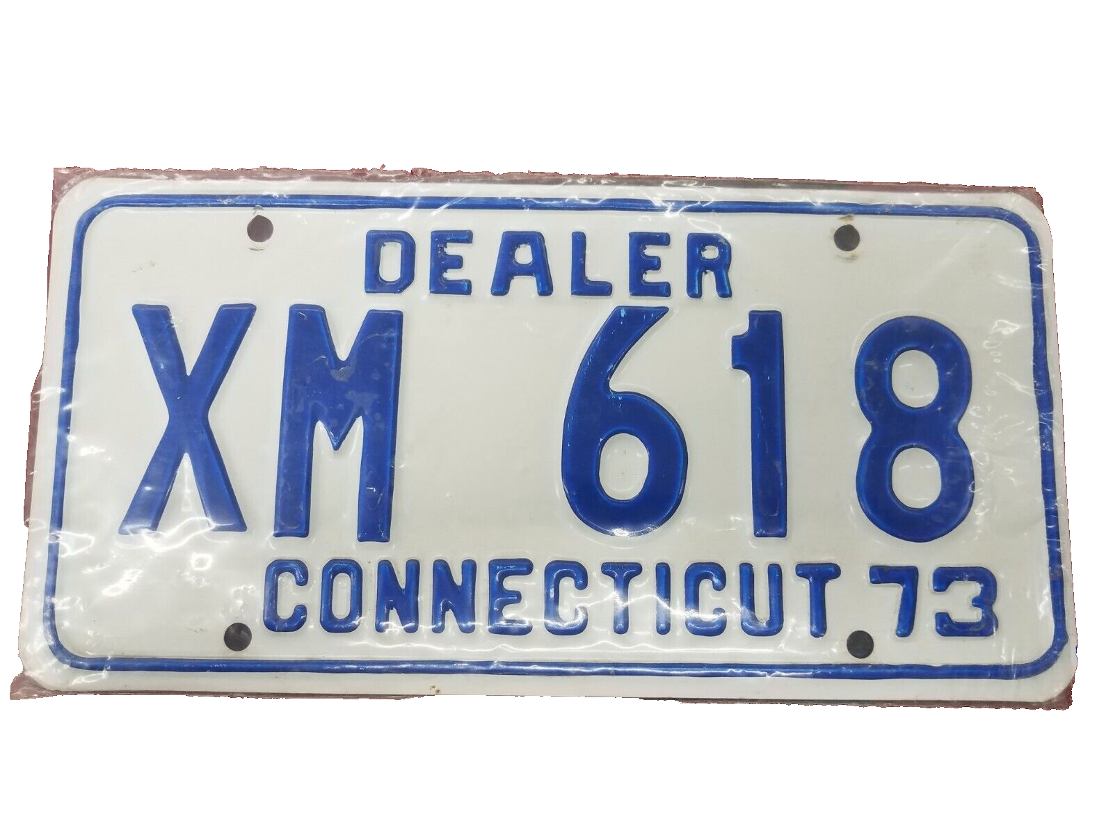 Connecticut Dealer License Plate - 1973 | eBay