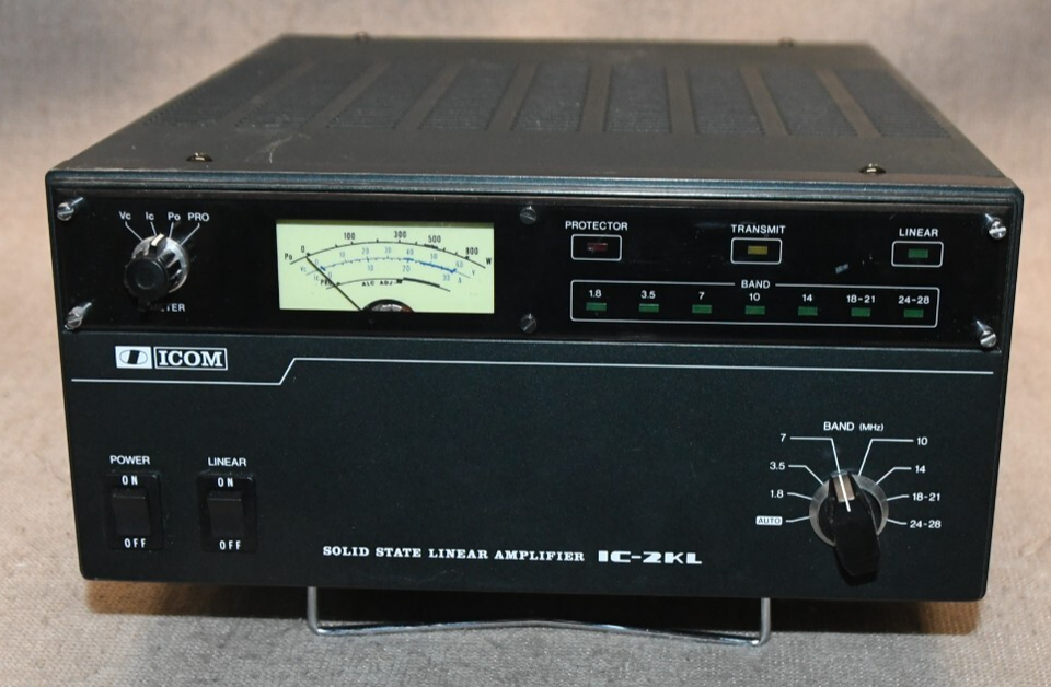 Icom IC-2KL Solid State Linear Amplifier With Power Supply Tested ...