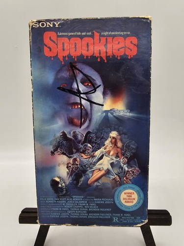 Spookies (1986) VHS Horror Rated R Sony 11575061334| eBay