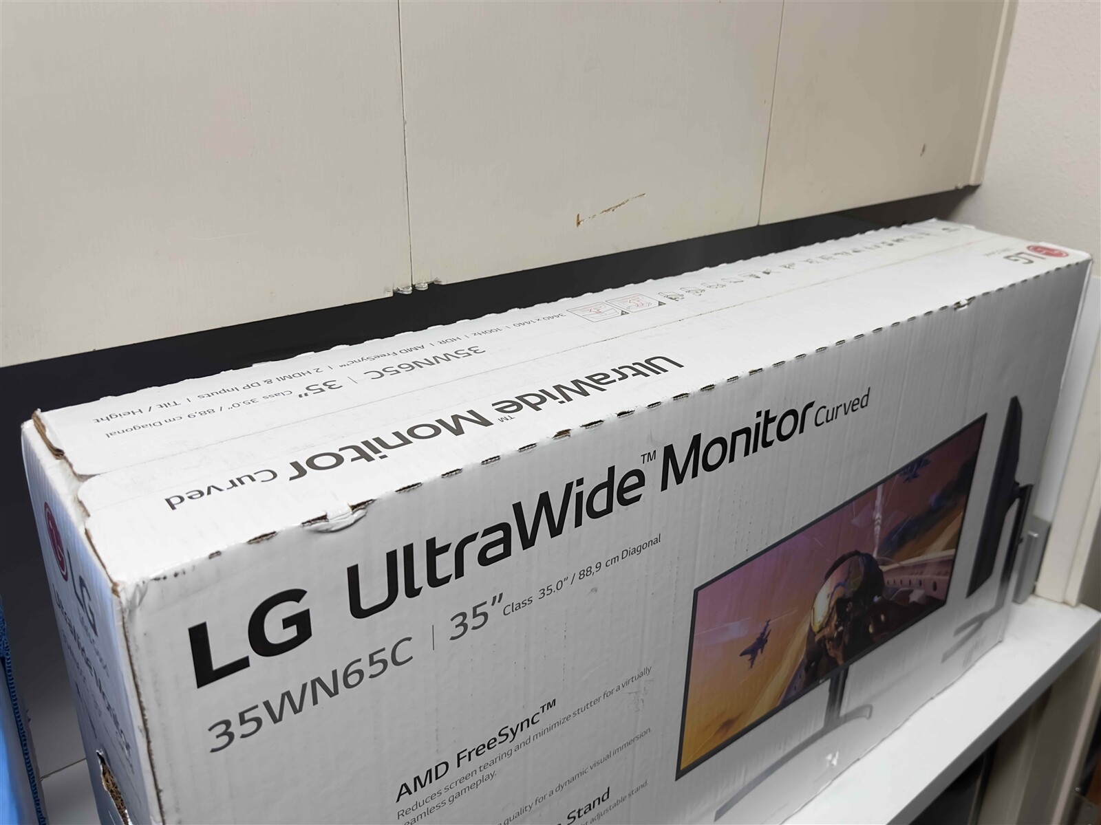 LG UltraWide 35WN65C 35" VA LED Curved Monitor - Black for sale online ...