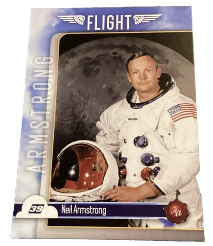 2023 Historic Autographs Flight Neil Armstrong Astronaut Card No. 39 | eBay