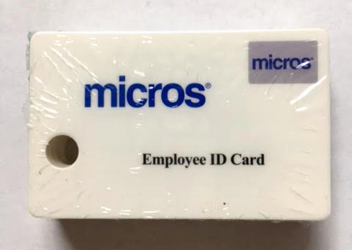25 pack Micros Magnetic Employee Swipe ID Cards | eBay