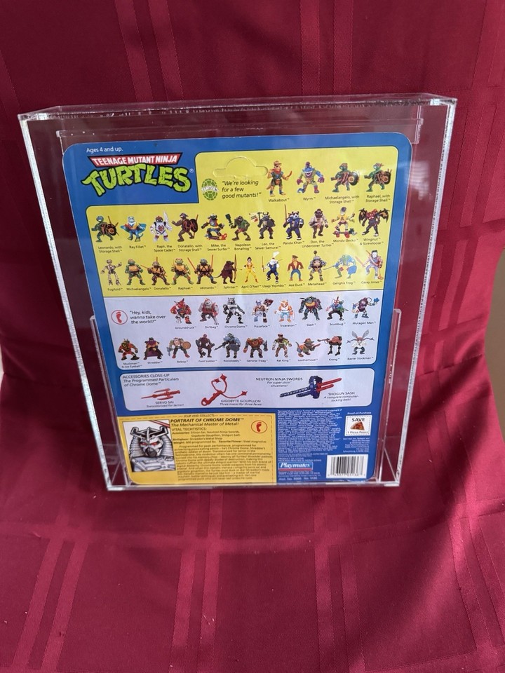 Teenage Mutant Ninja Turtles Chrome Dome Original Graded Figure | eBay