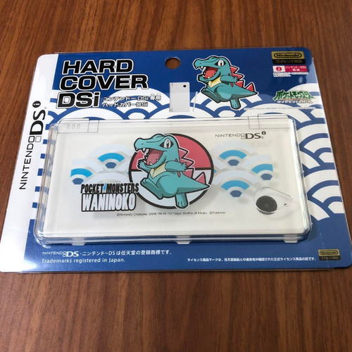 [NEW]DSi Hard cover Case Totodile Gold Silver Diamond Pearl Heartgold ...