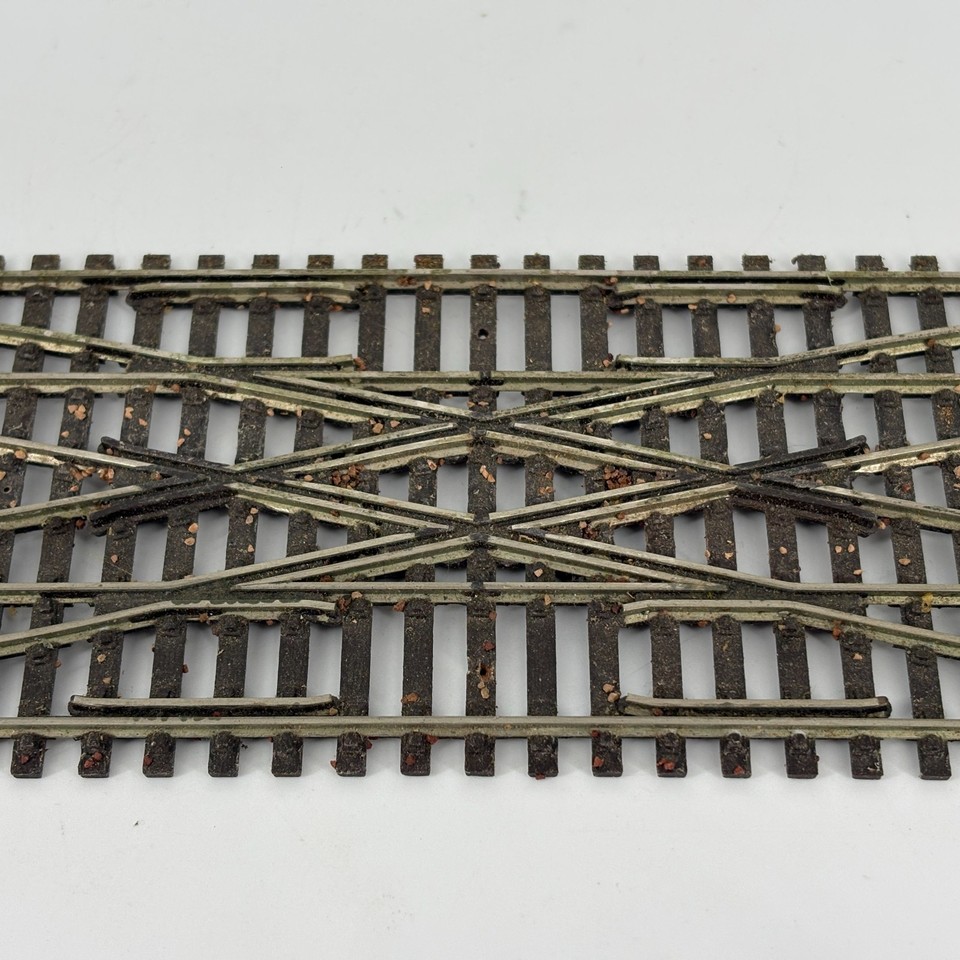 Shinohara HO Scale Code 100 Double Crossover Switch Nickle Silver | eBay