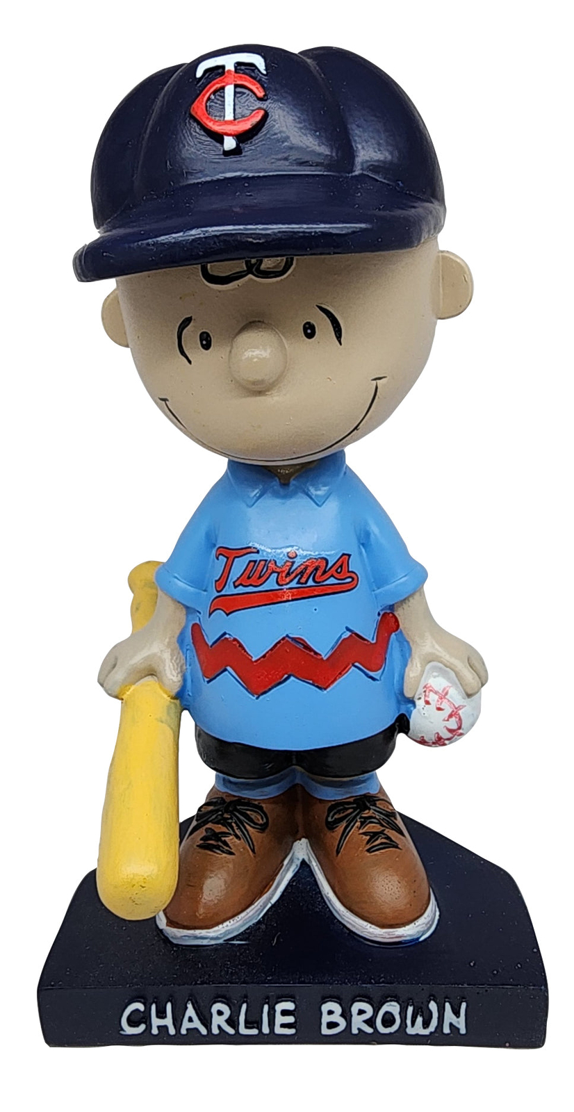 Charlie Brown Minnesota Twins Peanuts Bobblehead MLB Baseball | eBay