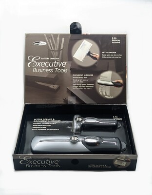 InnoDesk Hand-Held Letter Opener & Document Shredder | eBay