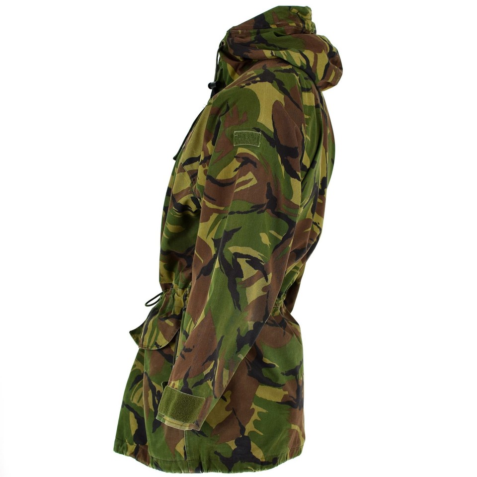 Genuine Dutch army jacket combat DPM goretex waterproof camouflage ...