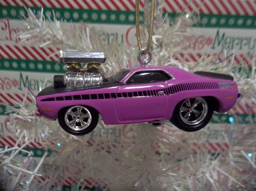 1970 PLYMOUTH AAR CUDA CHRISTMAS ORNAMENT MUSCLECAR | eBay