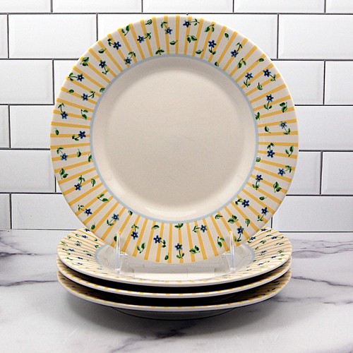 Pfaltzgraff Melissa Set of 4 Floral Salad Plate 8 Inch (22cm) Ceramic ...