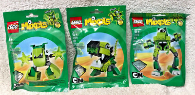 41518 41519 41520 TORTS GLURT GLOMP mixels series 3 Glorp Corp Max lego ...