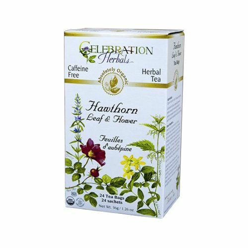 Organic Hawthorn Leaf & Flower Tea 24 Bags By Celebration Herbals | eBay