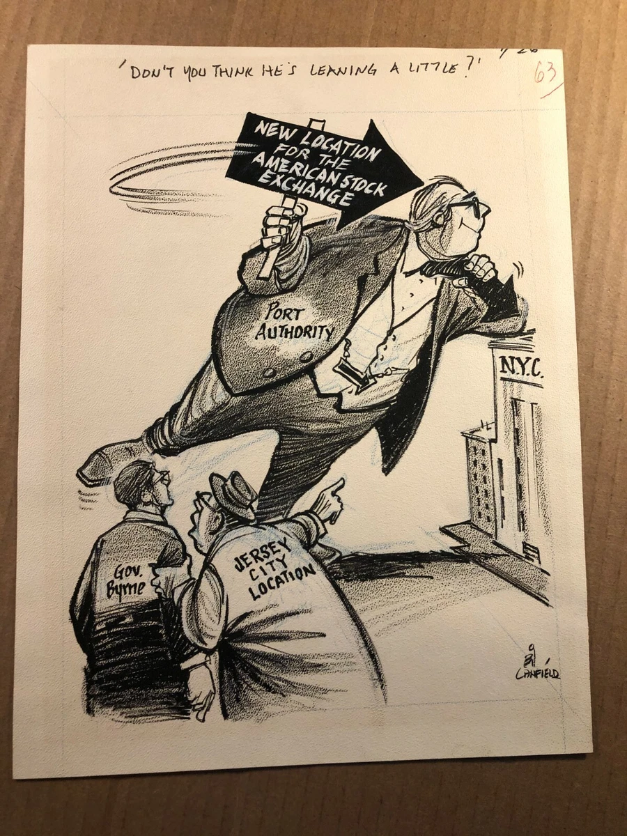 Stock Market Crash Political Cartoon