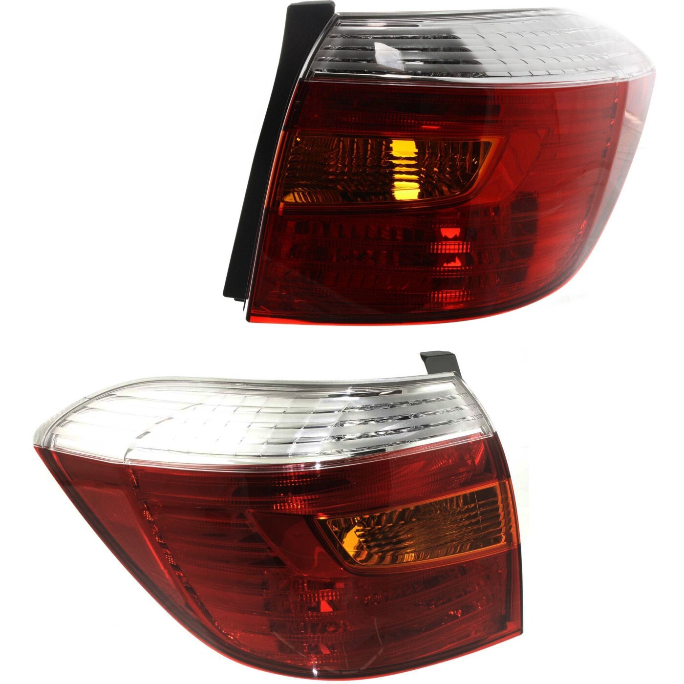 Tail Light Set For 2008-2010 Toyota Highlander Driver and Passenger ...