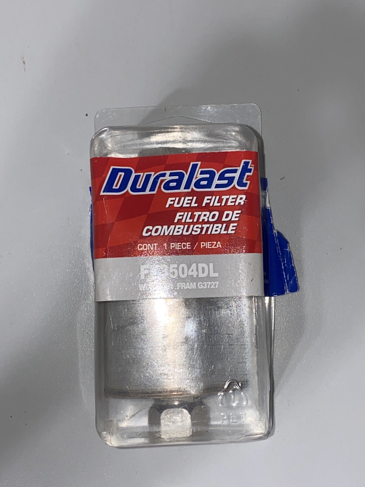 NEW Sealed DURALAST Fuel Filter FF3504DL Replaces WIX 33481 FRAM G3727 ...