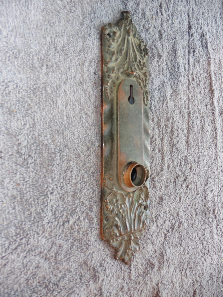 VTG RUSSELL ERWIN Skeleton Key Door Knob Back Plate Mortise Locks ...