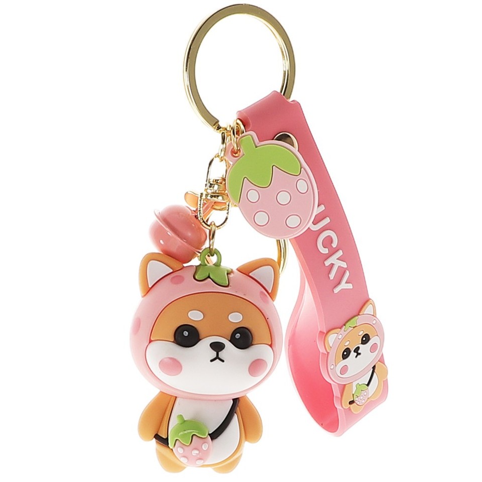 Cute Keychain Gift Kawaii Backpack Charm Cartoon Animal Keychain Car ...