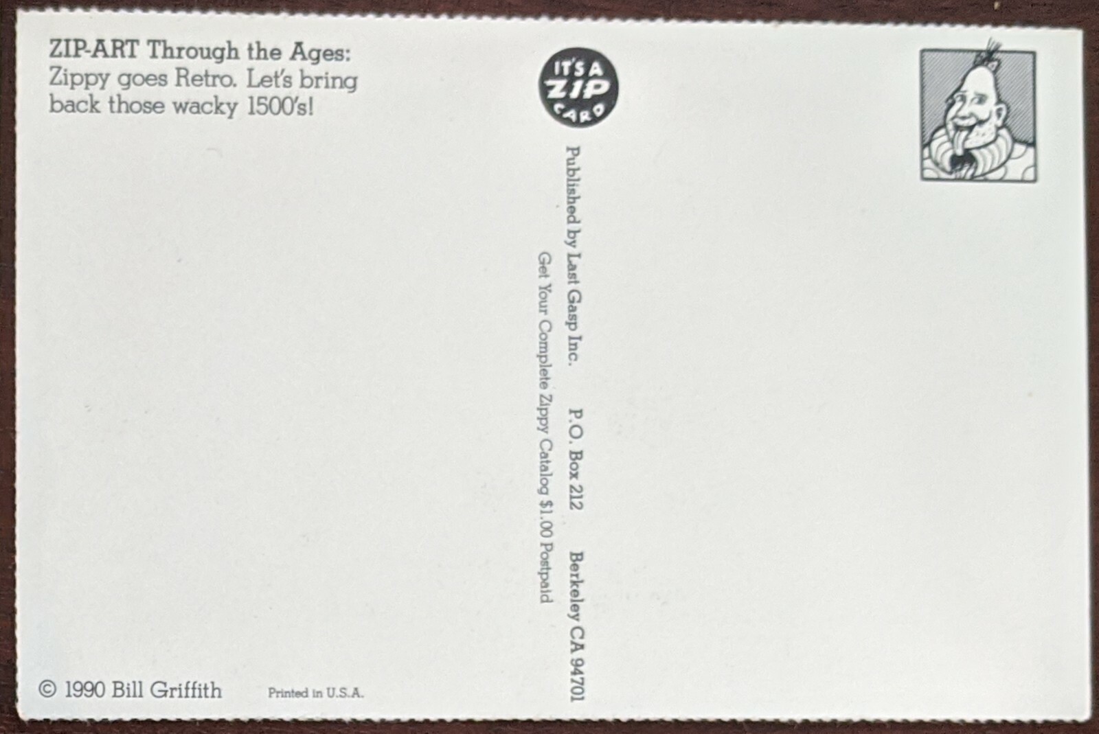 Zippy The Pinhead Postcards, 1990, Bill Griffith, Various, Choose Your ...