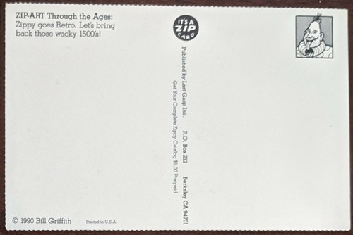 Zippy The Pinhead Postcards, 1990, Bill Griffith, Various, Choose Your ...