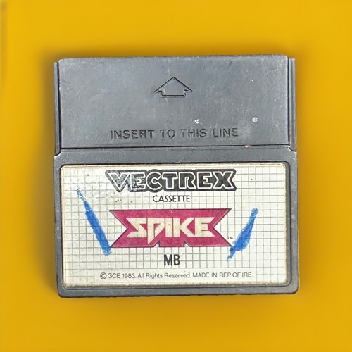 Rare Spike Cartridge For Vectrex GCE Milton Bradley 1982 - Working | eBay